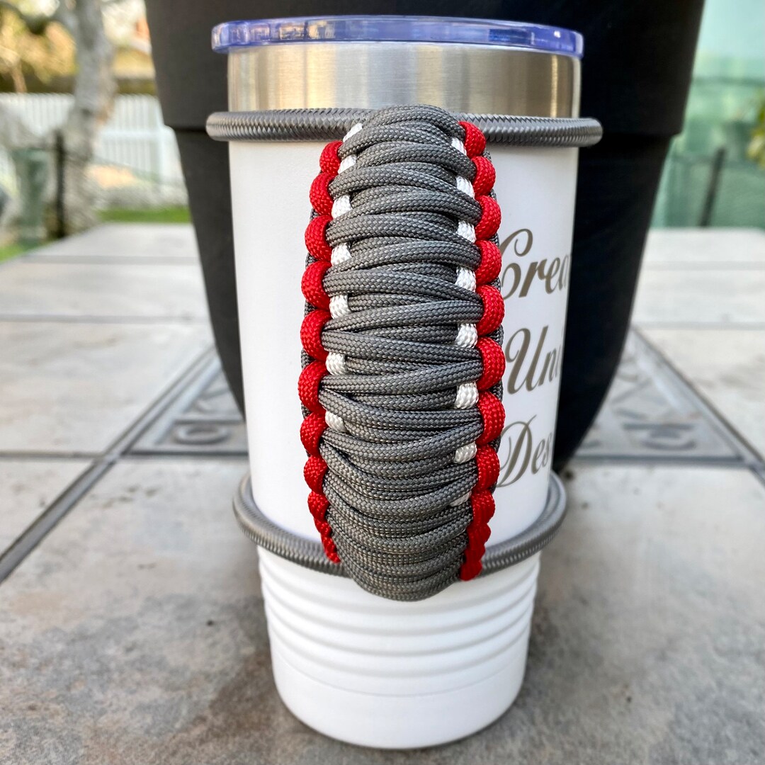 Choose Your Outer Trim Tumbler Handle, Paracord Handle Coated Tumblers ...