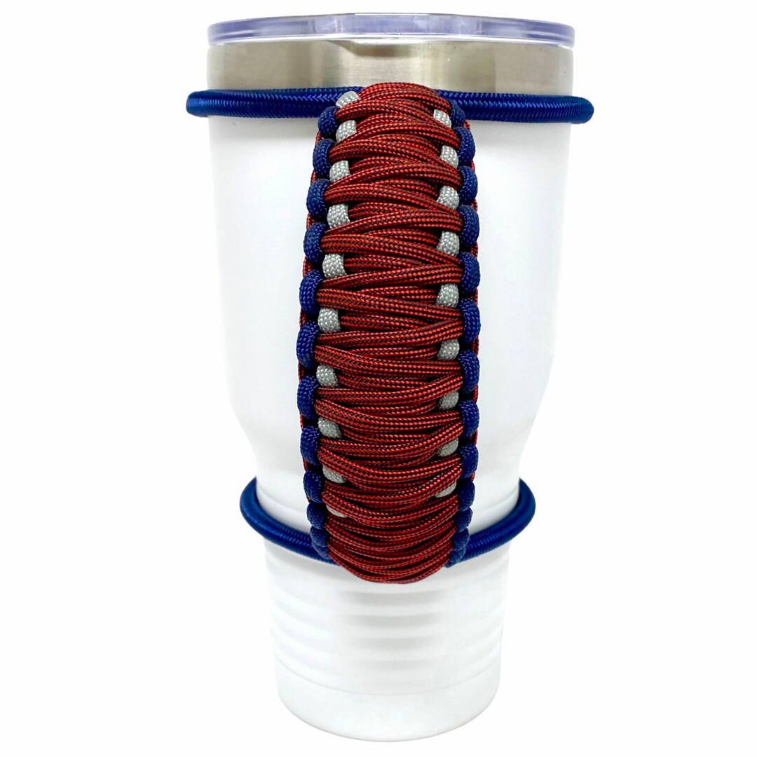 Tumbler Handle, Paracord Handle Coated Tumblers Travel Mugs Skinny ...