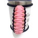 Rose Pink Gold Black Paracord Tumbler Handle Epoxy Coated - Etsy