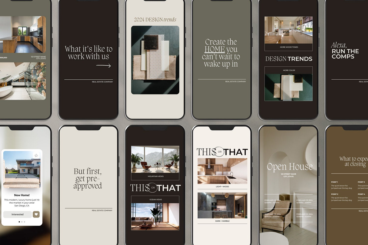 Realtor Social Media Template for Realtor Marketing Materials for Real ...