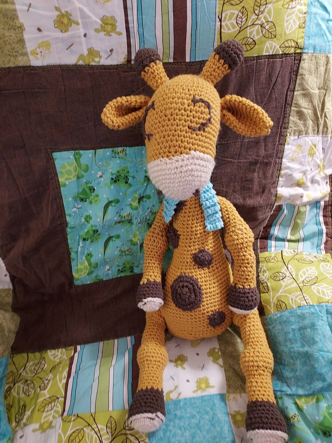 Sleeping Bedtime Giraffe Nursery Cuddly Snuggly Stuffie Naptime Cuddle ...