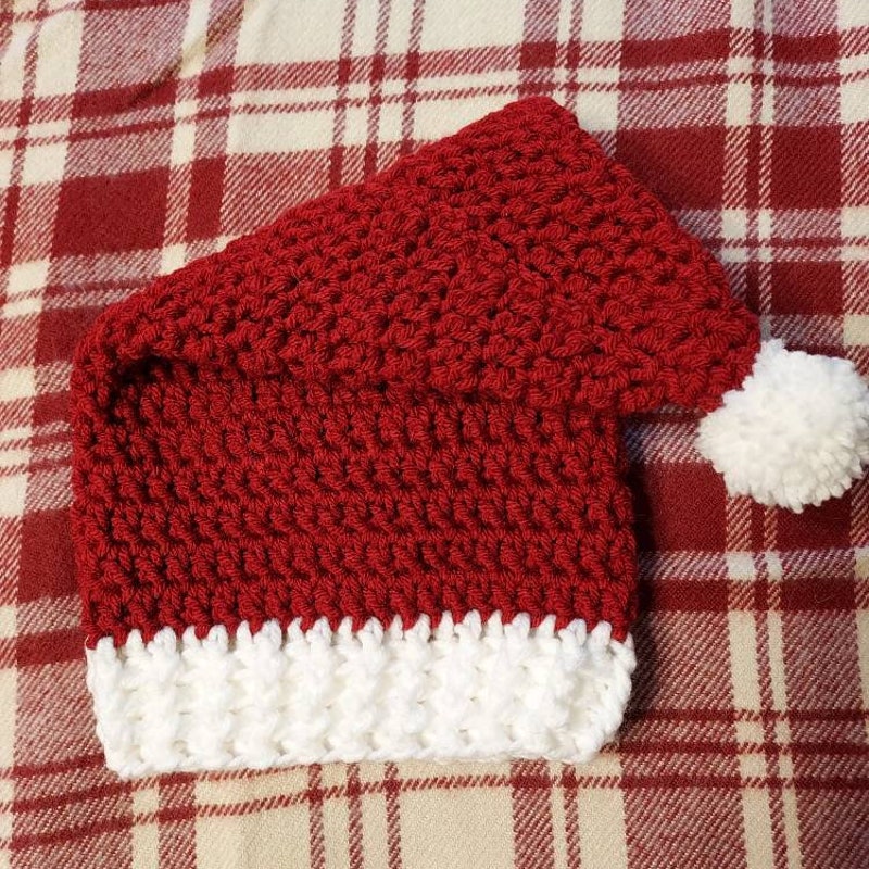 Wool Santa Hat - Etsy