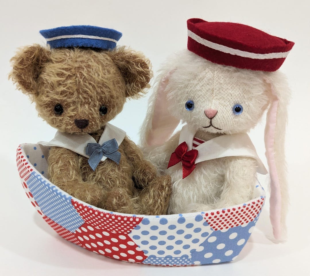 The Dory Boat: Fabric Toy Boat Sewing (digital Pattern) - Etsy