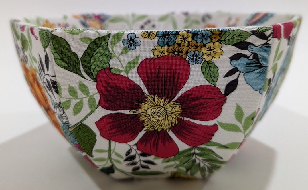 The Goodness Bowl, Fabric Bowl PDF Pattern, EPP Pattern - Etsy