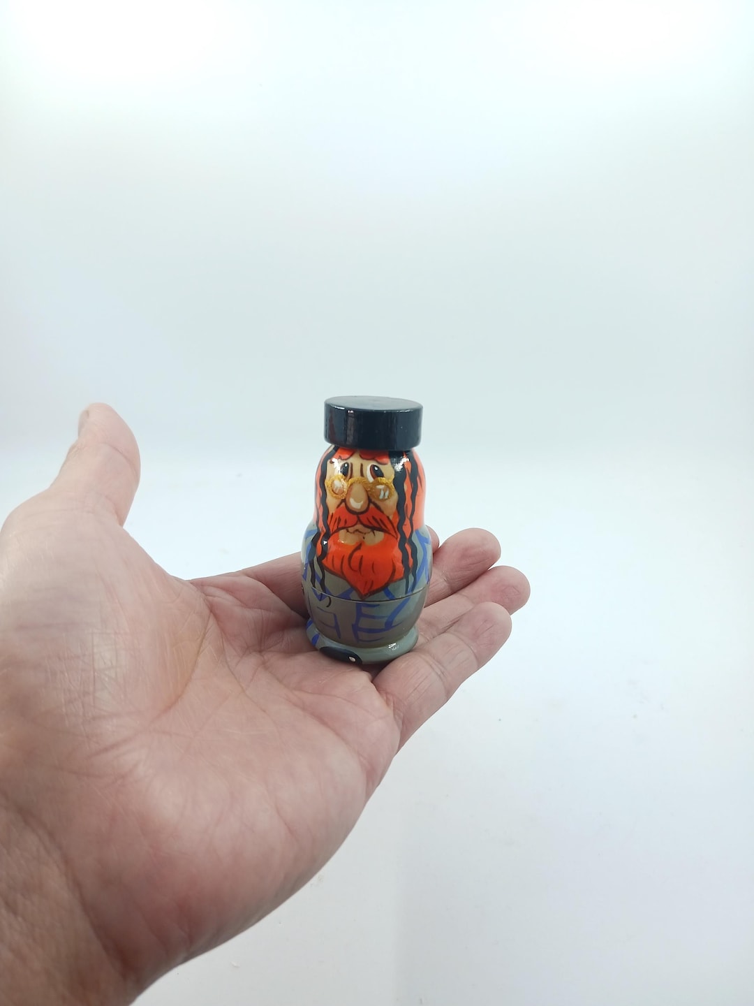 Hand Painted Jewish Family Nesting Doll: 5 Piece Matryoshka Set - Etsy