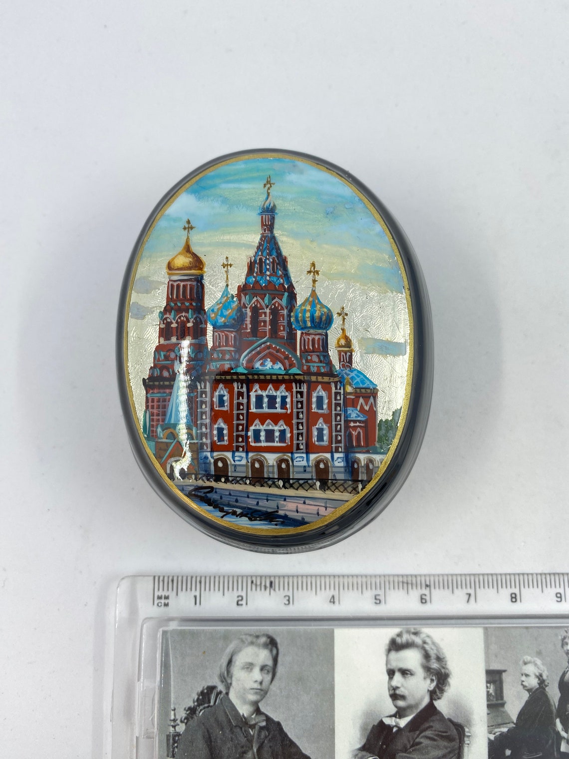 Hand Painted Russian Lacquer Box Church of the Spilt Blood - Etsy
