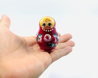 Tiny Russian Doll | Etsy