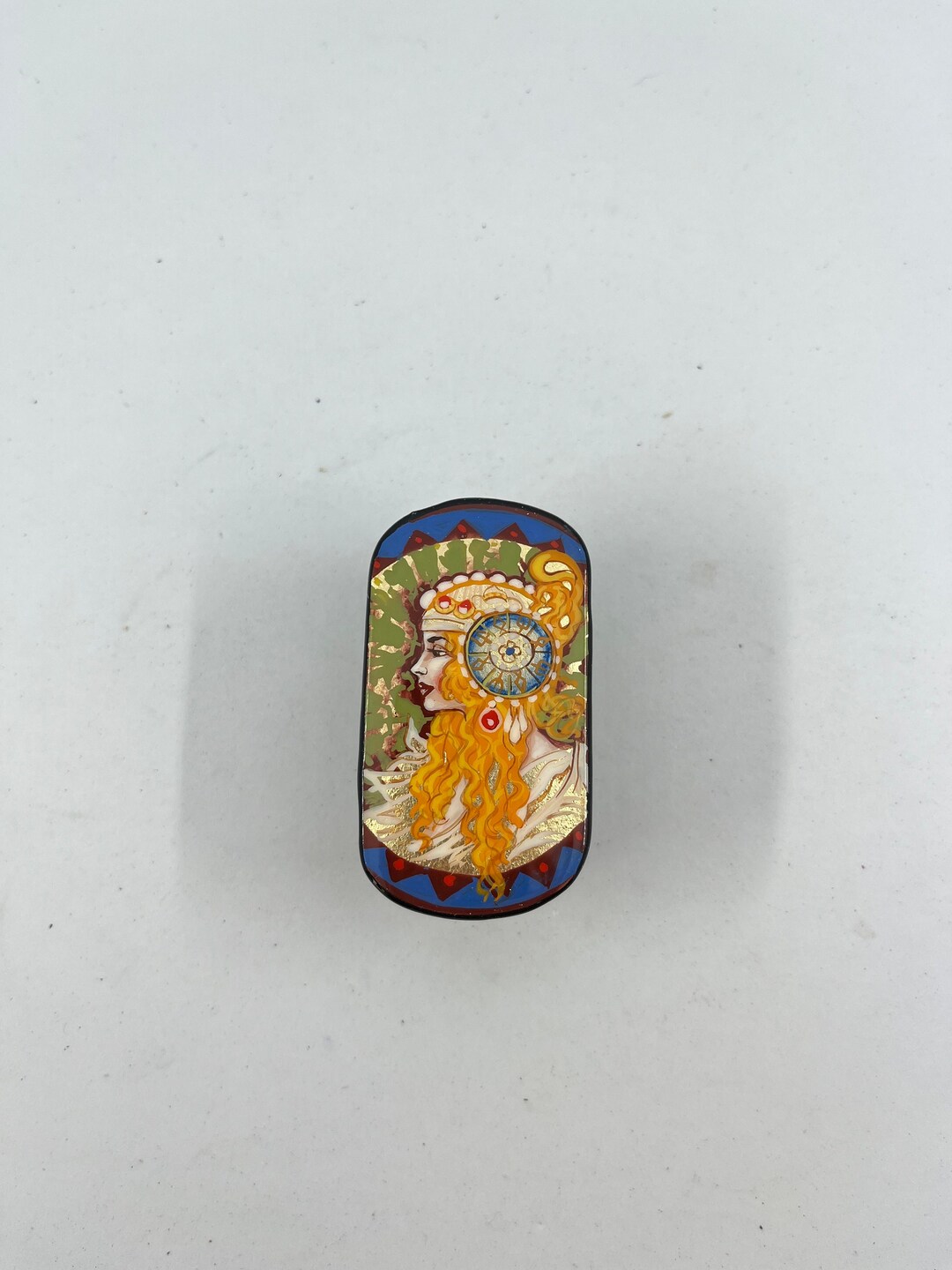 Mucha Box Mucha Byzantine Heads Mucha Blonde Art Nouveau - Etsy