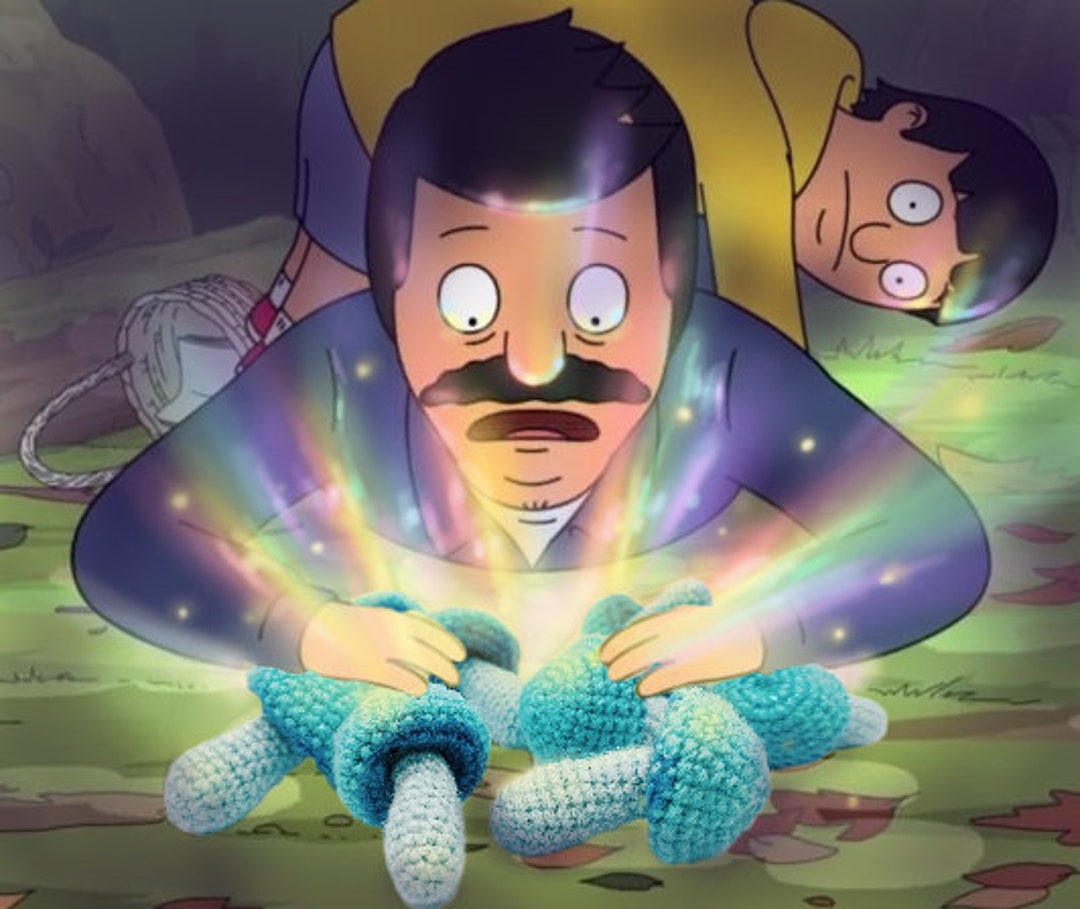 Crochet Creation of the 'woolly Neptune' Mushroom From 'bob's Burgers ...