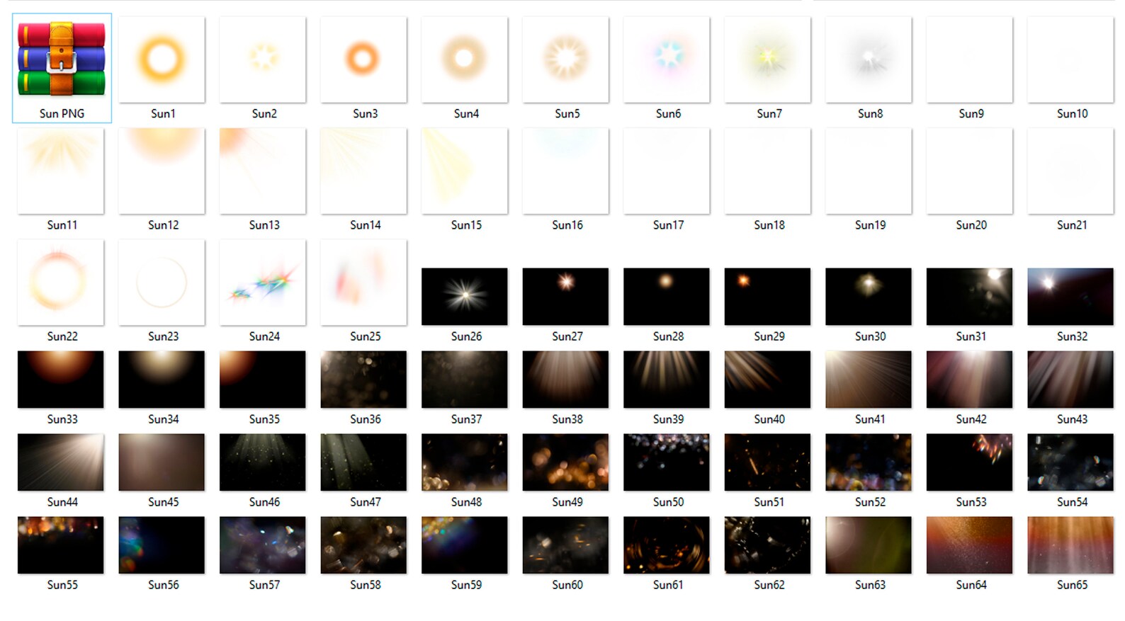 60 Natural Sun Light Effects Photoshop Overlays Sunlight - Etsy