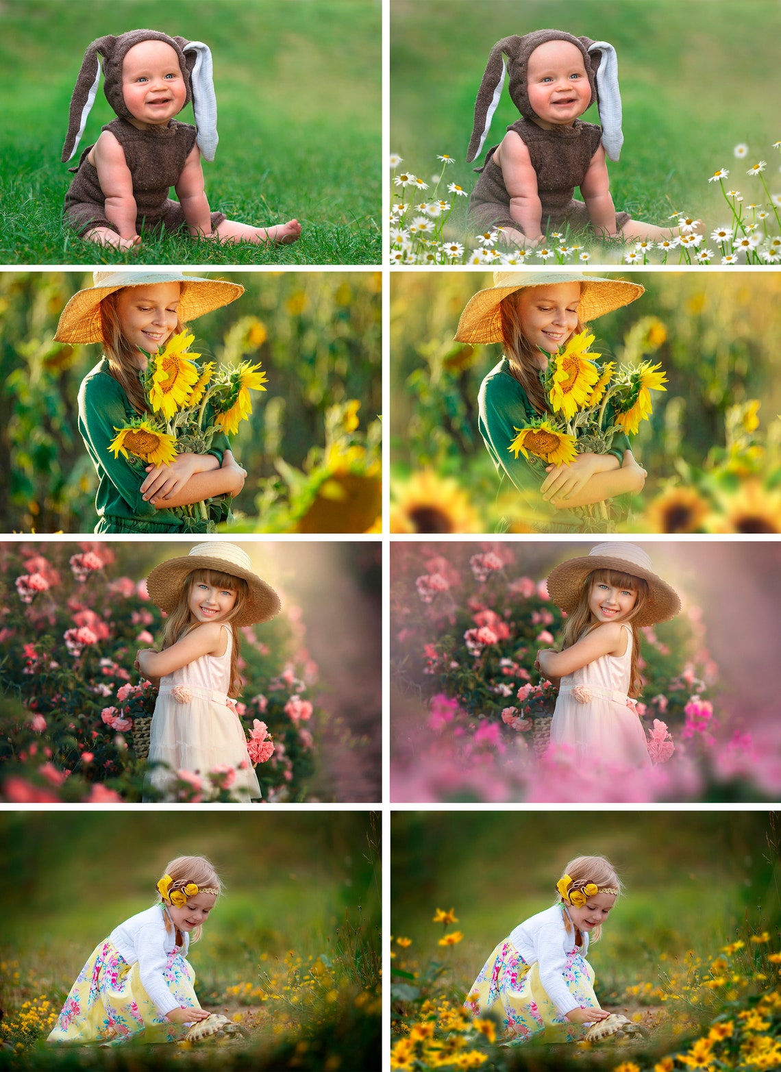 45 Summer Spring Flower Photo Photoshop Overlays Tulip - Etsy