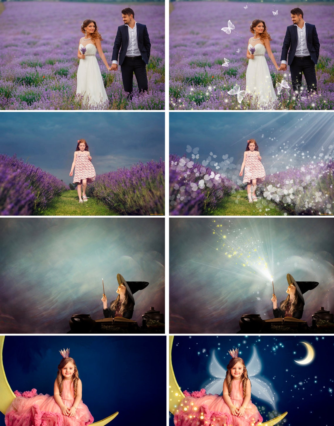50 Magic White Light Fairy Effects Photoshop Overlays - Etsy UK