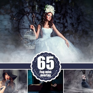 65 Fog, Mist, Smoke Overlays, Photo Overlay, Realistic, Mistic Clouds ...