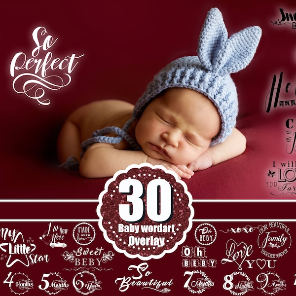 Baby Word Art - Etsy