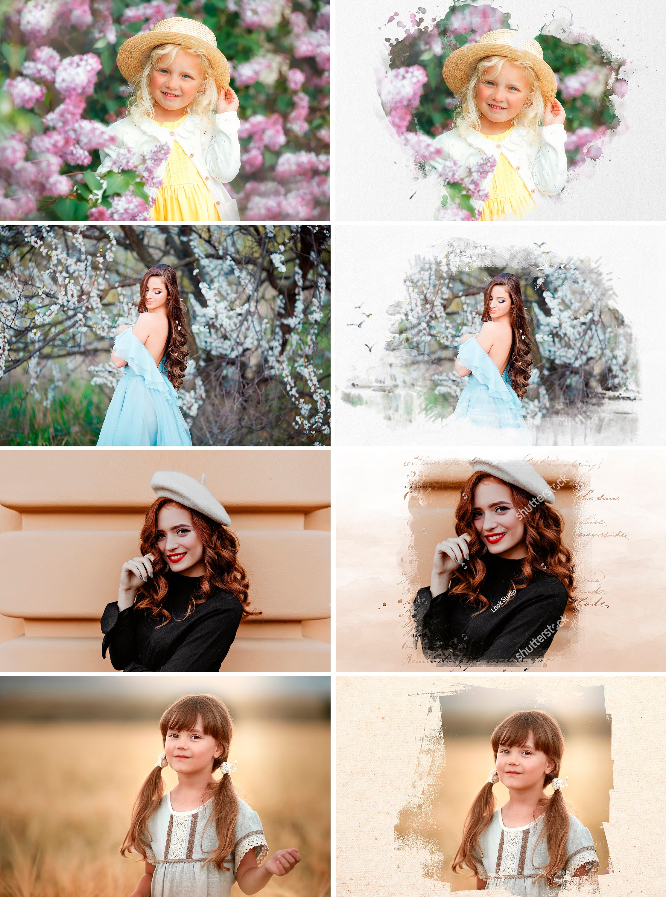 35 Photo Masks Frames Portrait Masks Clipping Masks - Etsy