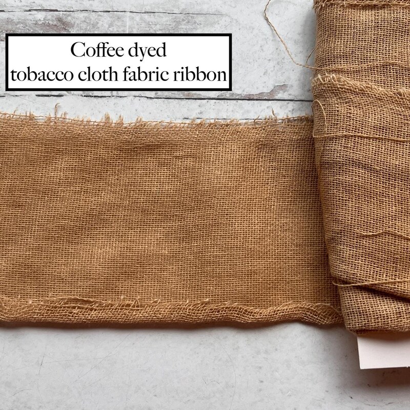 Tea Stained Fabric - Etsy
