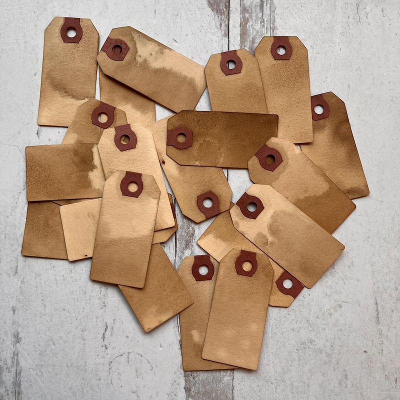 Primitive Tags - Etsy