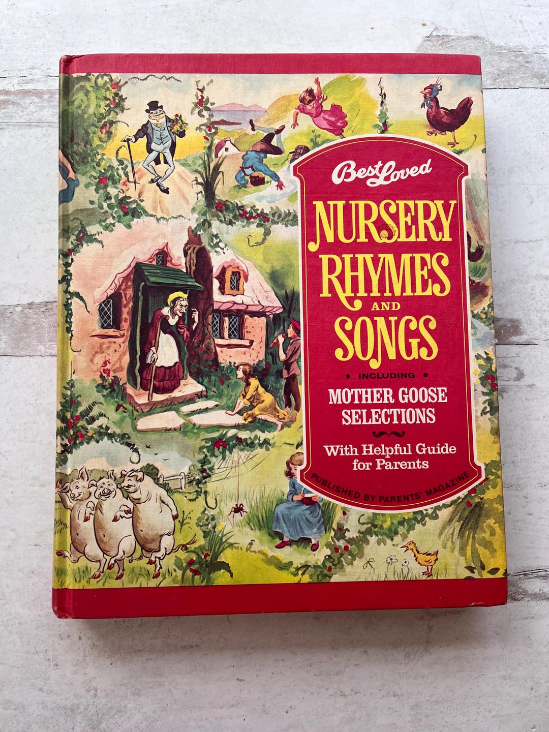 Best Loved Nursery Rhymes and Songs Parents Magazine 1973 Edition ...