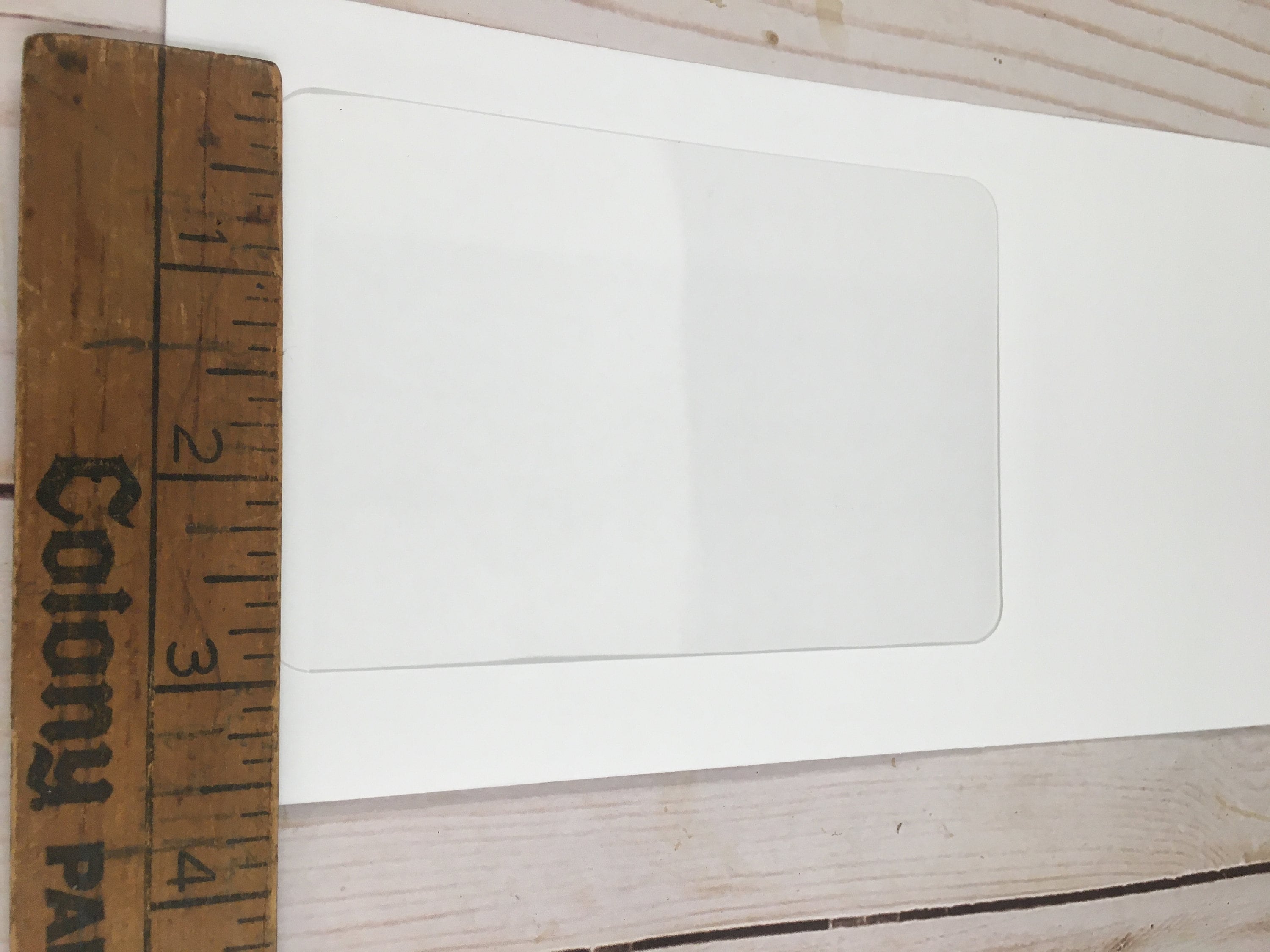 10 White Large Business Window Envelopes Left Side 9.5 | Etsy