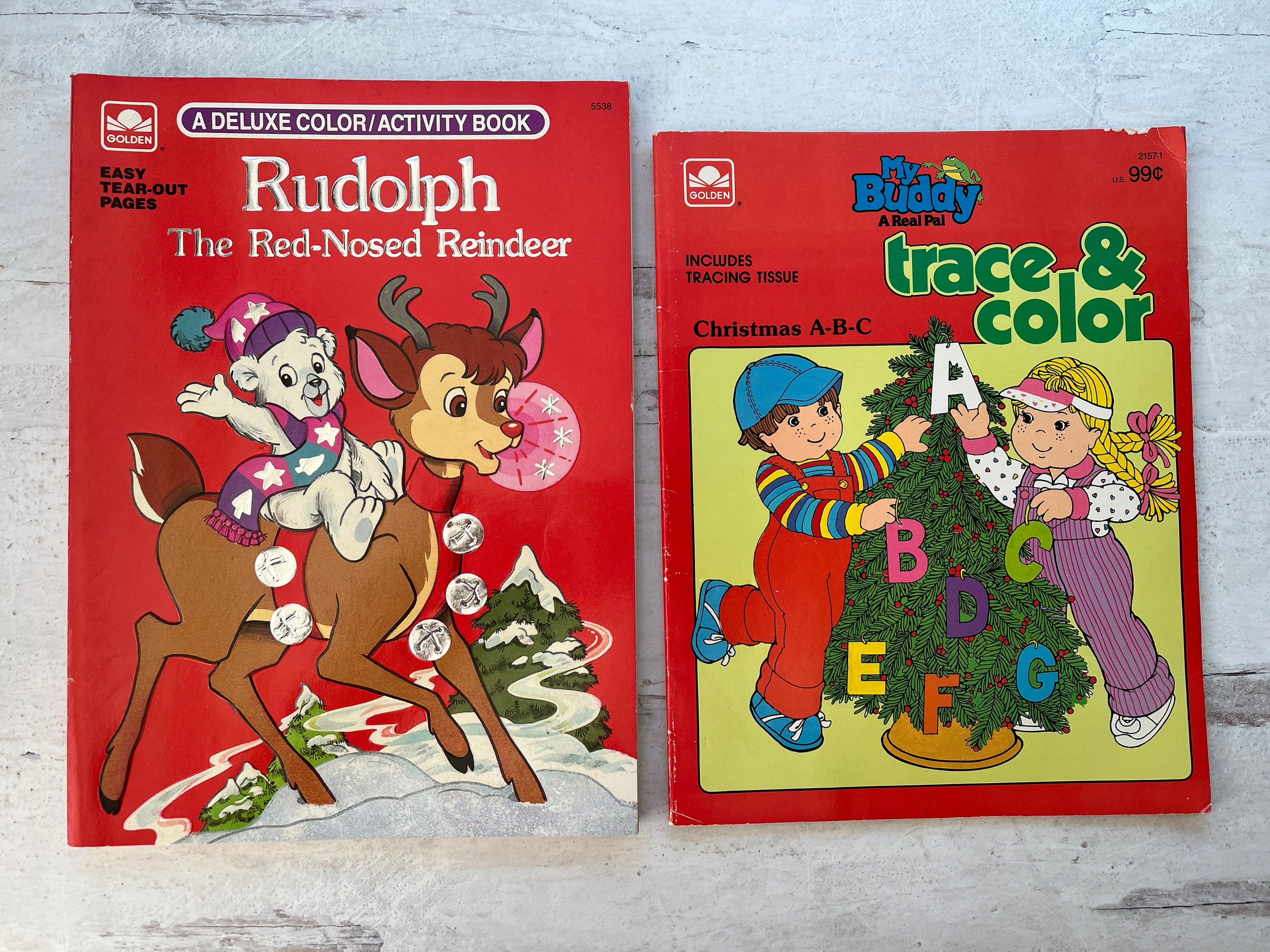 Rudolph The Red Nosed Reindeer Characters Coloring Pages