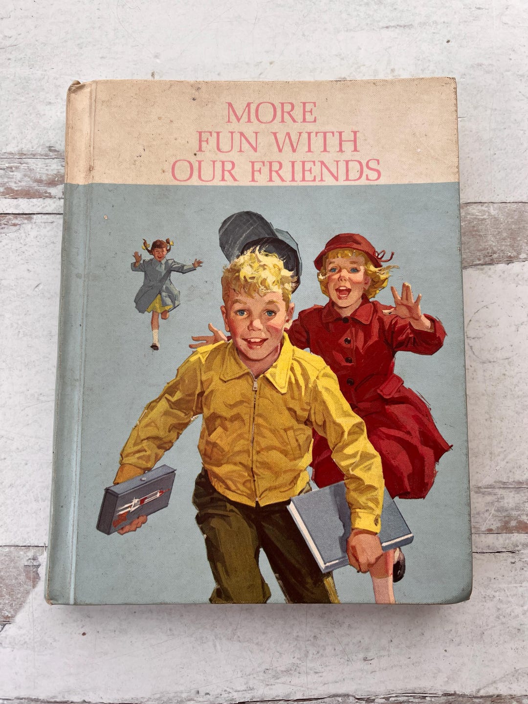 DE-STASH More Fun With Our Friends 1960's Dick and Jane Reading ...