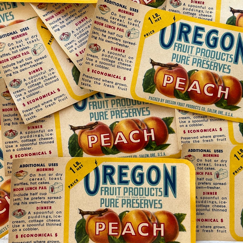 Vintage Can Labels - Etsy