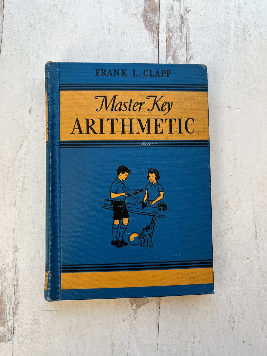 1937 4th Grade Math Textbook Master Key Arithmetic Good Used Condition ...
