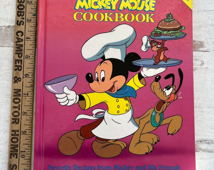 Walt Disney's Mickey Mouse Cookbook 1990 in Good Used Condition Great ...