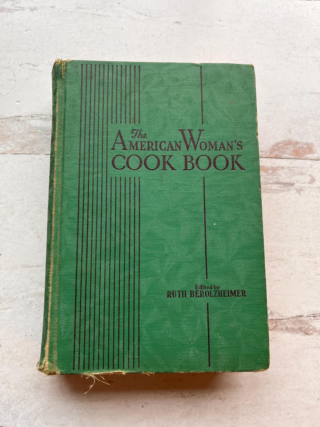 1940's the American Woman's Cook Book in Fair Condition W/ Wear and ...