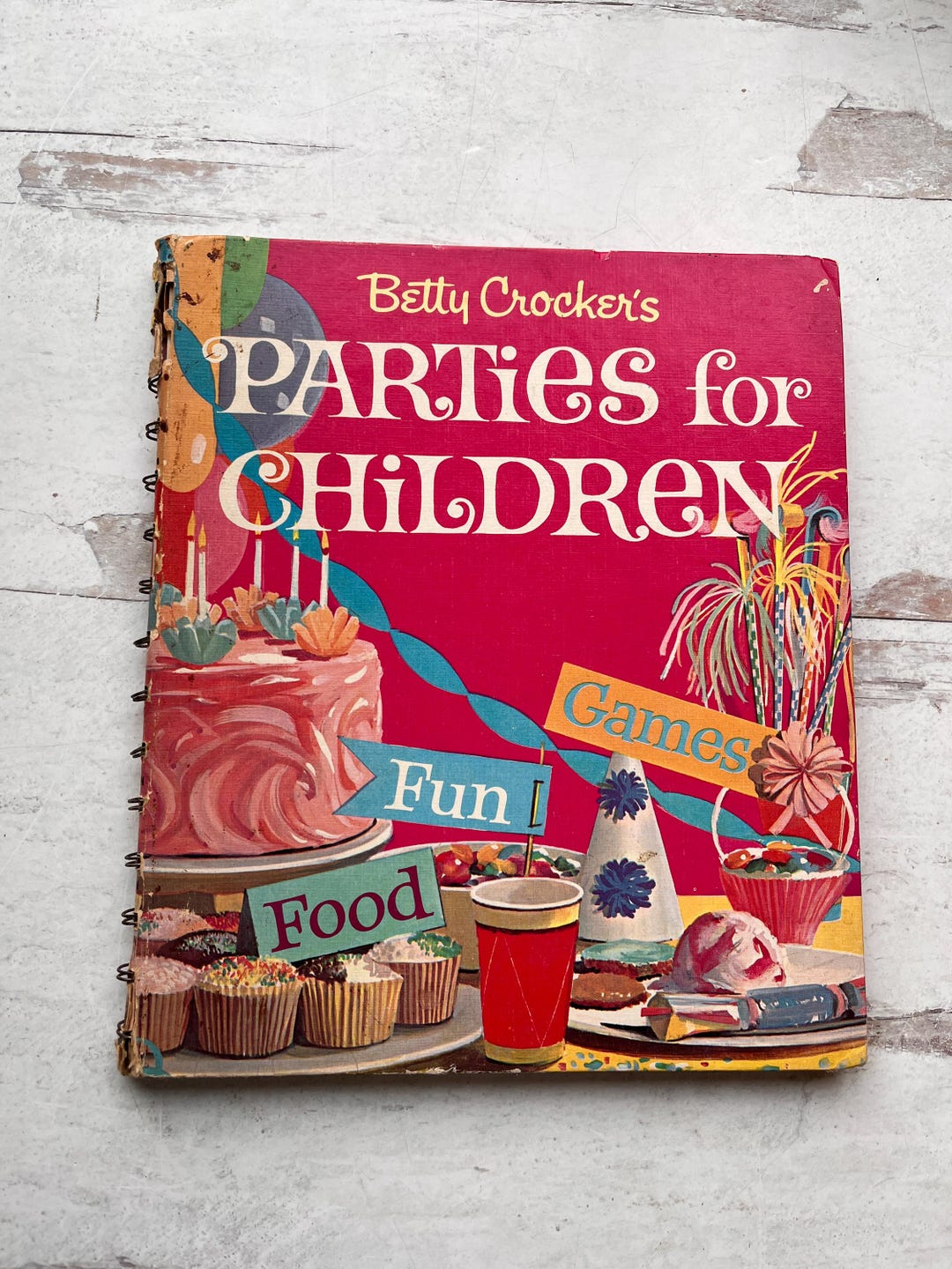 Betty Crocker's Parties for Children Idea and Recipe Book Poor ...