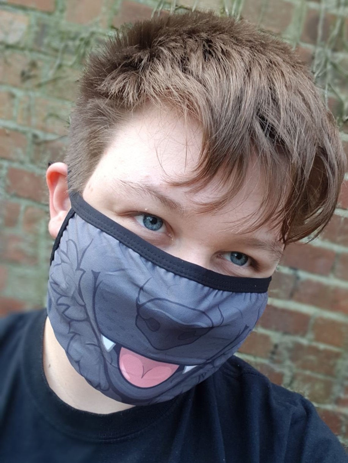 Animal furry Face Masks | Etsy