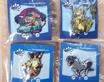 Furry Pins | Etsy