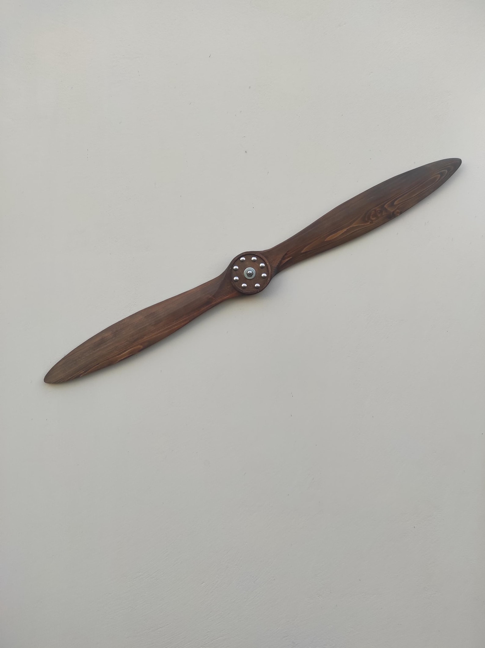 Handmade Wooden Display Airplane Propeller 120cm Long .(47,3 Inches) - Etsy