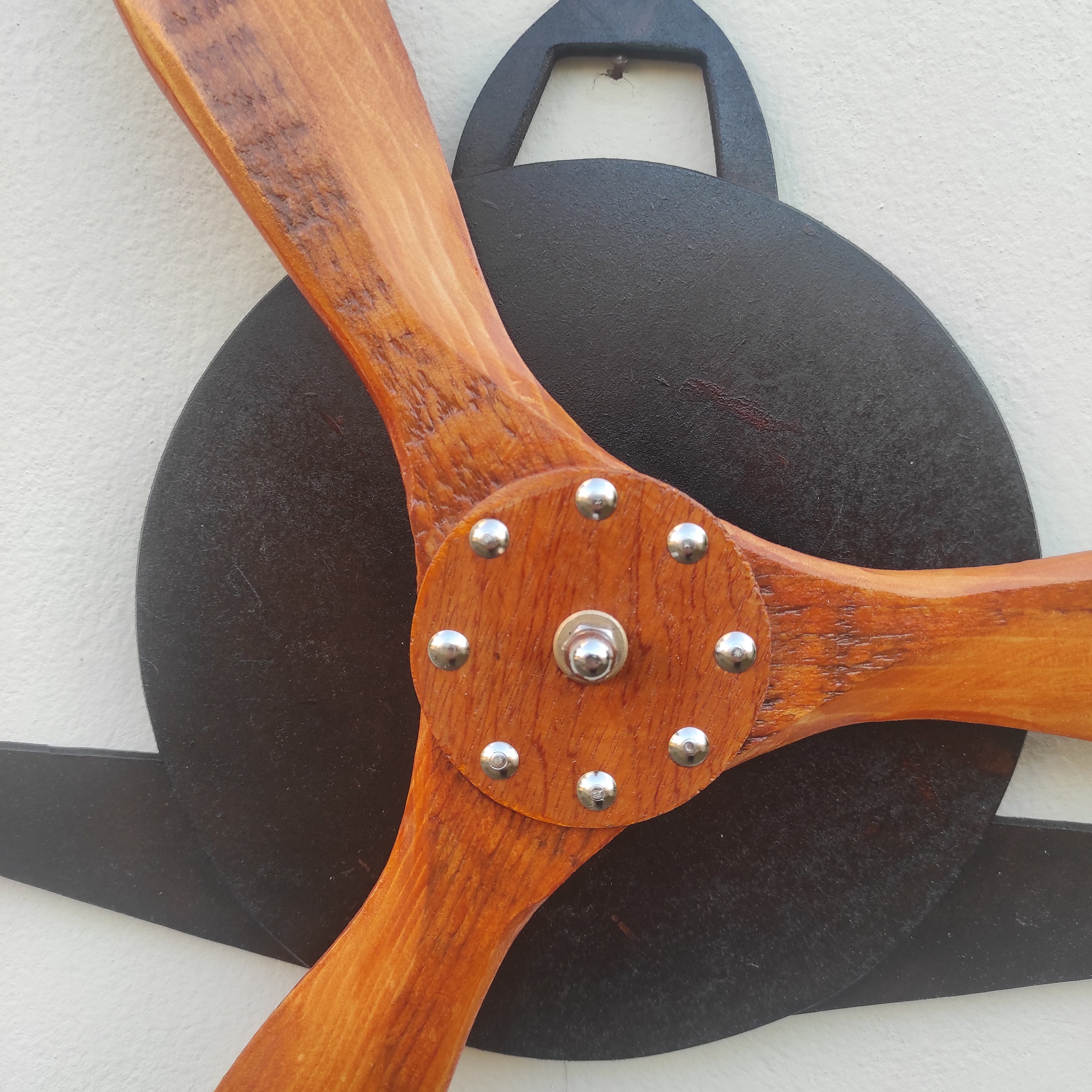 3 Blades Wooden Spinning Propeller. - Etsy