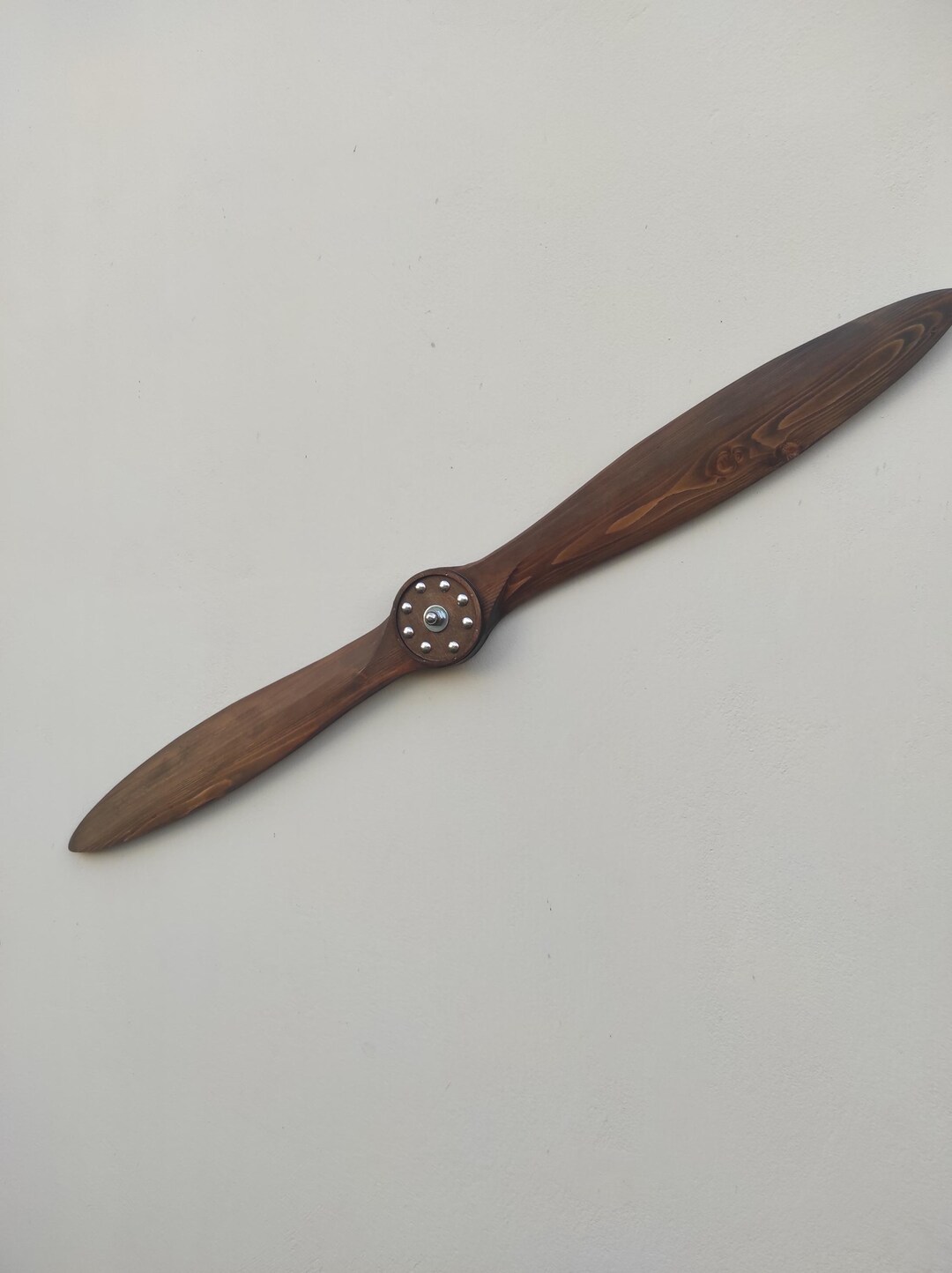 Handmade Wooden Display Airplane Propeller 120cm Long .(47,3 Inches) - Etsy