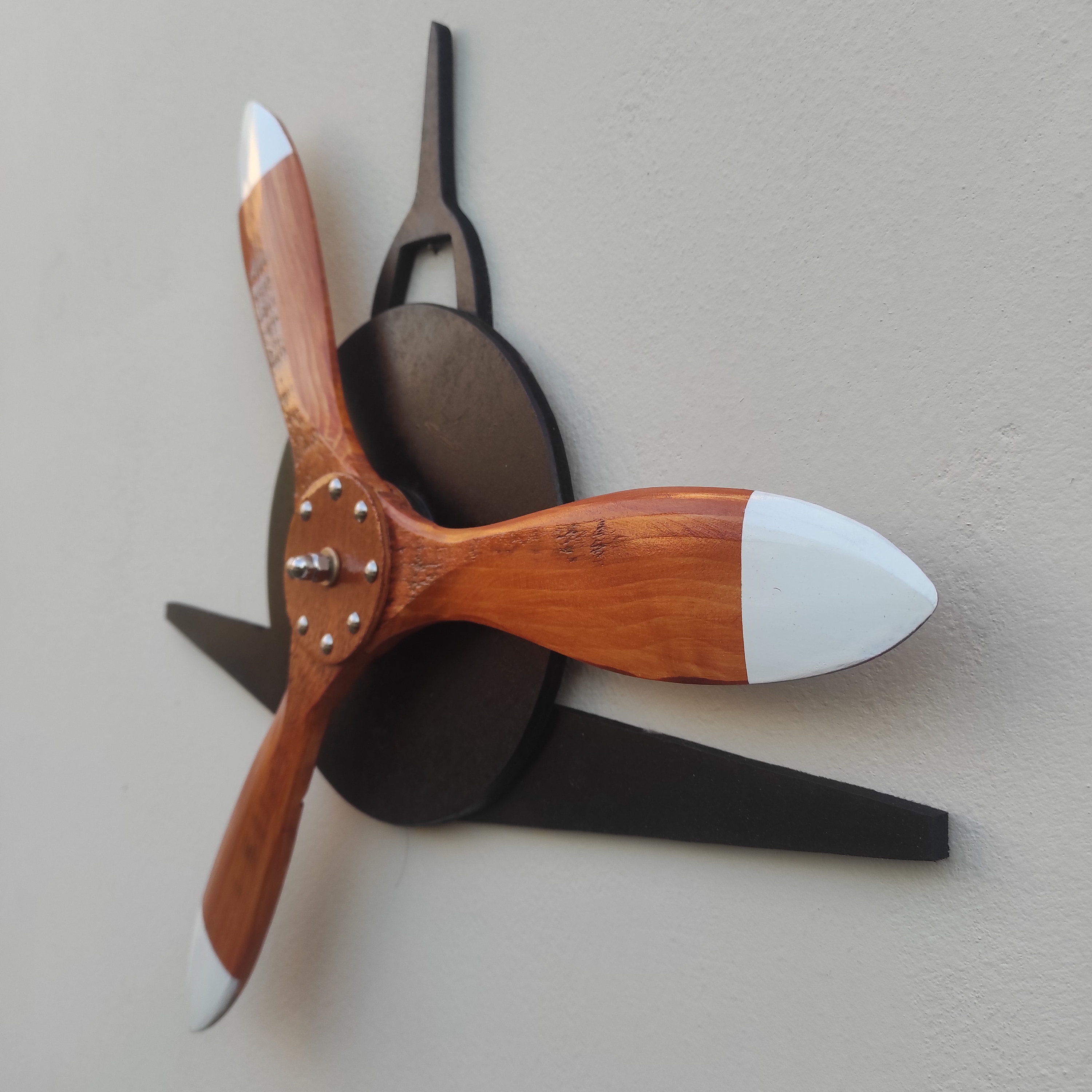 3 Blades Wooden Spinning Propeller. - Etsy