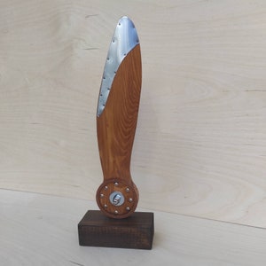 Wooden Propeller Trophy Pilot Award - Etsy