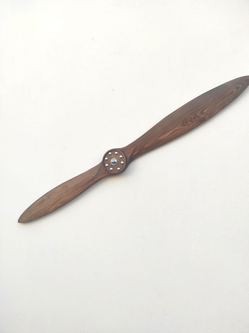 Handmade Wooden Display Airplane Propeller 120cm Long .(47,3 Inches) - Etsy
