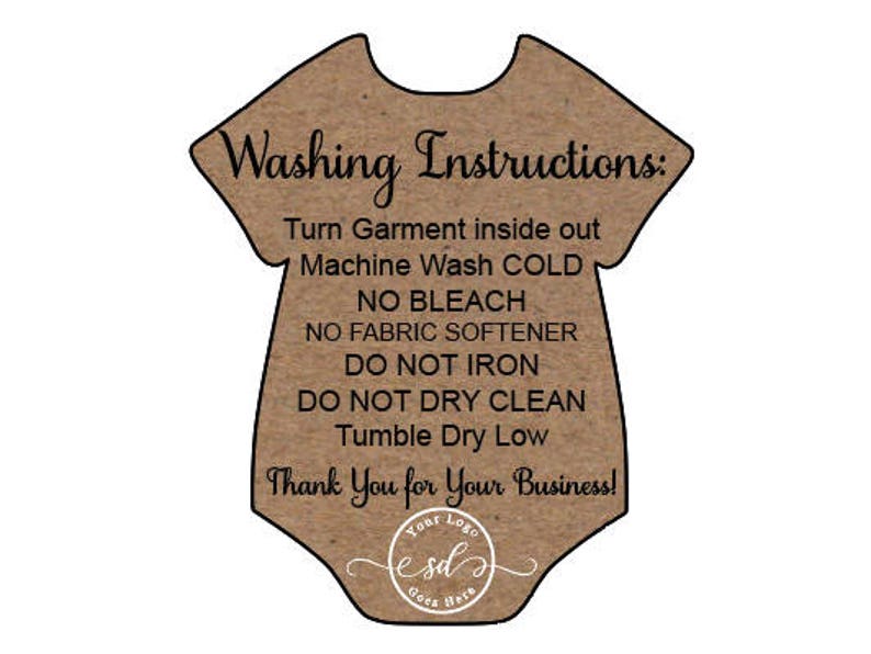 Care Instructions Digital File T Shirt Care Instructions Free Care 