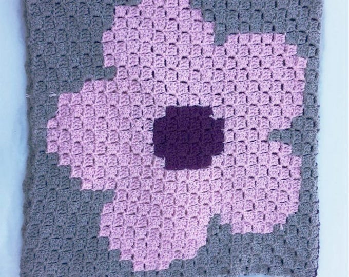 Flower Graph for Graphgan, Crochet, Corner to Corner, C2C - Etsy