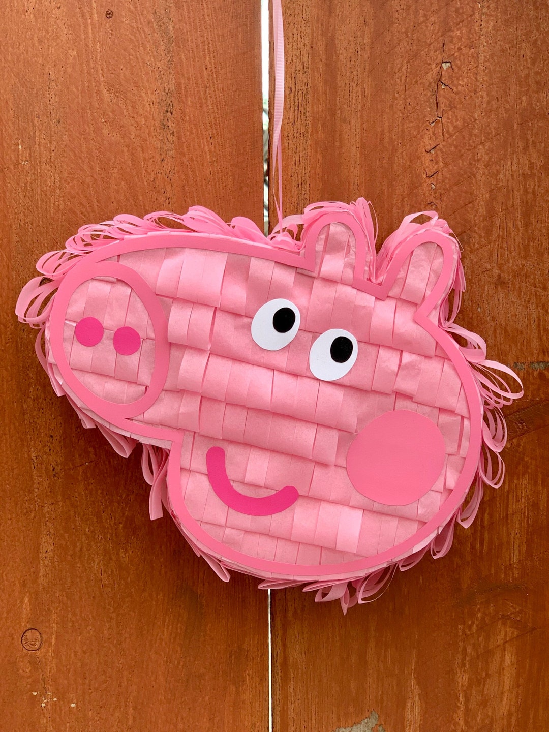 Peppa Pig Themed Piñata - Etsy