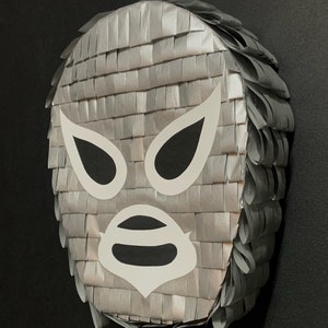 Lucha Libre/wrestler Mask Inspired Piñata - Etsy