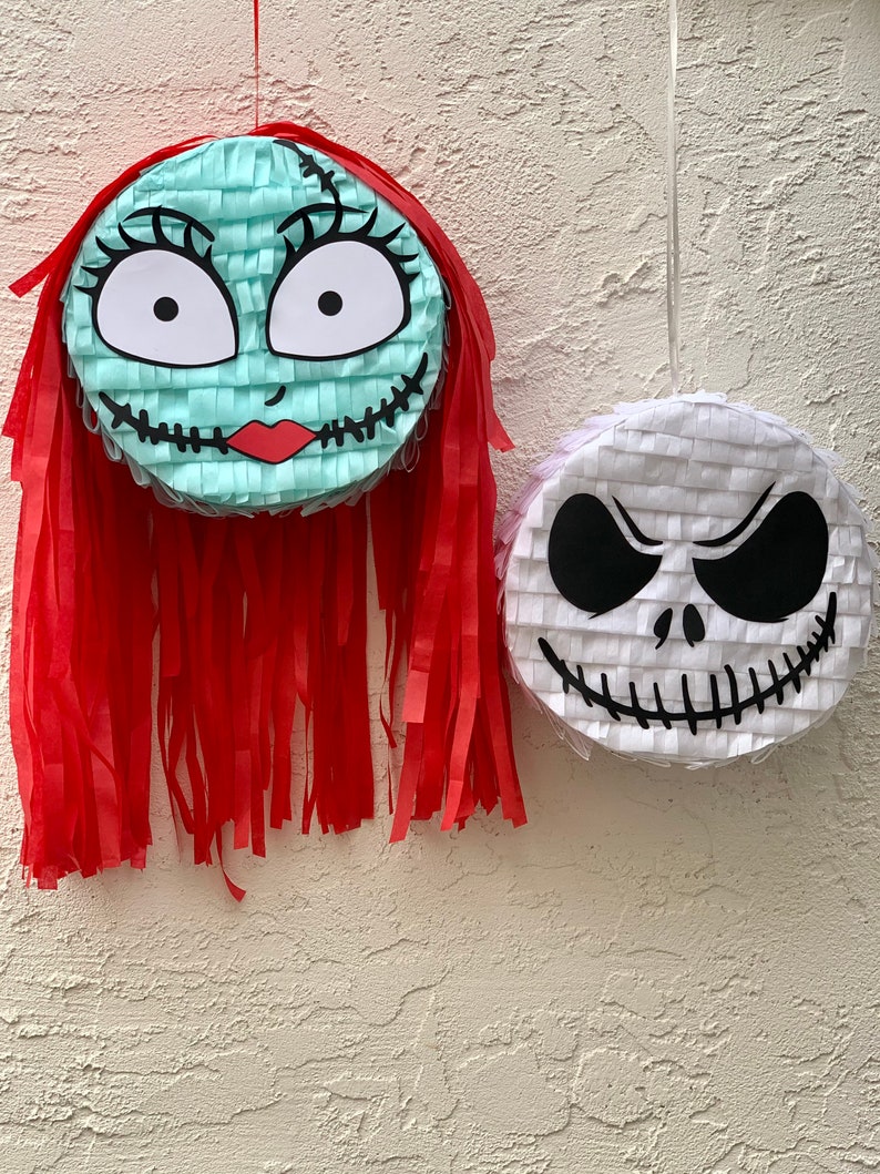 The Nightmare Before Christmas, Jack Skellington Themed Piñata - Etsy