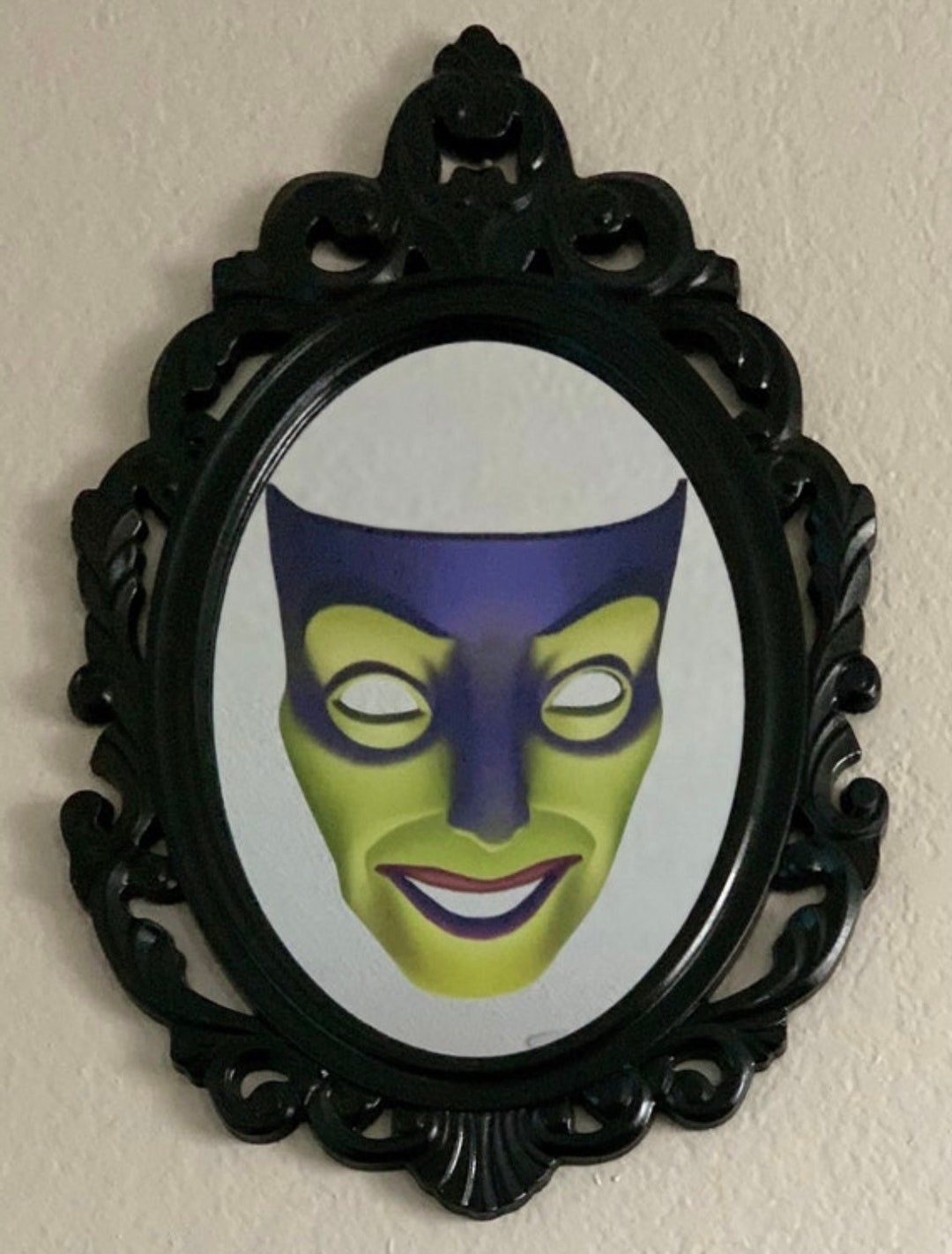 Snow White/evil Queen Magic Mirror on the Wall Cutout - Etsy