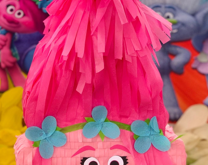 Trolls/poppy Inspired Piñata | Etsy