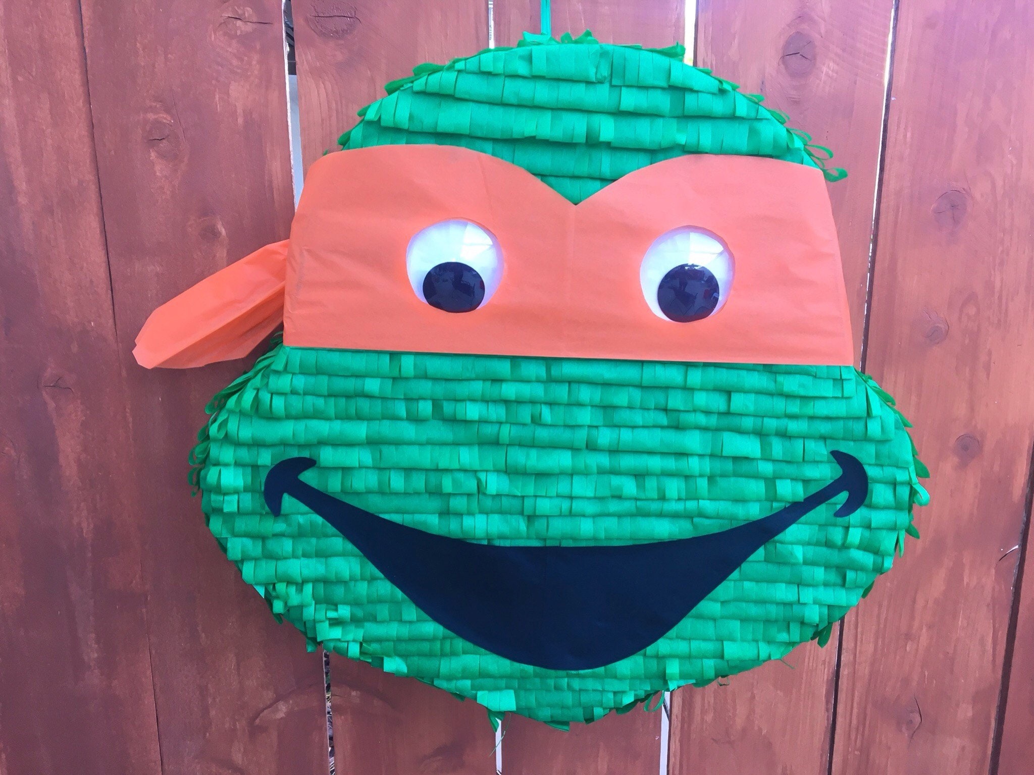 TMNT Piñata Teenage Mutant Ninja Turtle Piñata - Etsy UK
