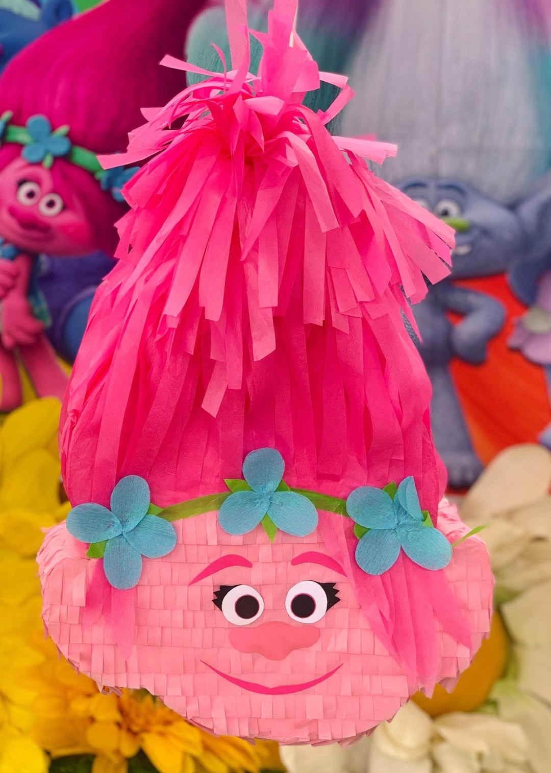 Trolls/poppy Inspired Piñata - Etsy