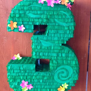 Te Fiti Inspired Piñata / Number Piñata / Moana Inspired Piñata / Moana ...