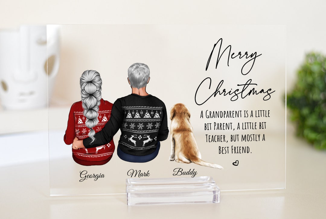 Personalised Grandparents Gift, Christmas Grandparents Gift, New Home ...