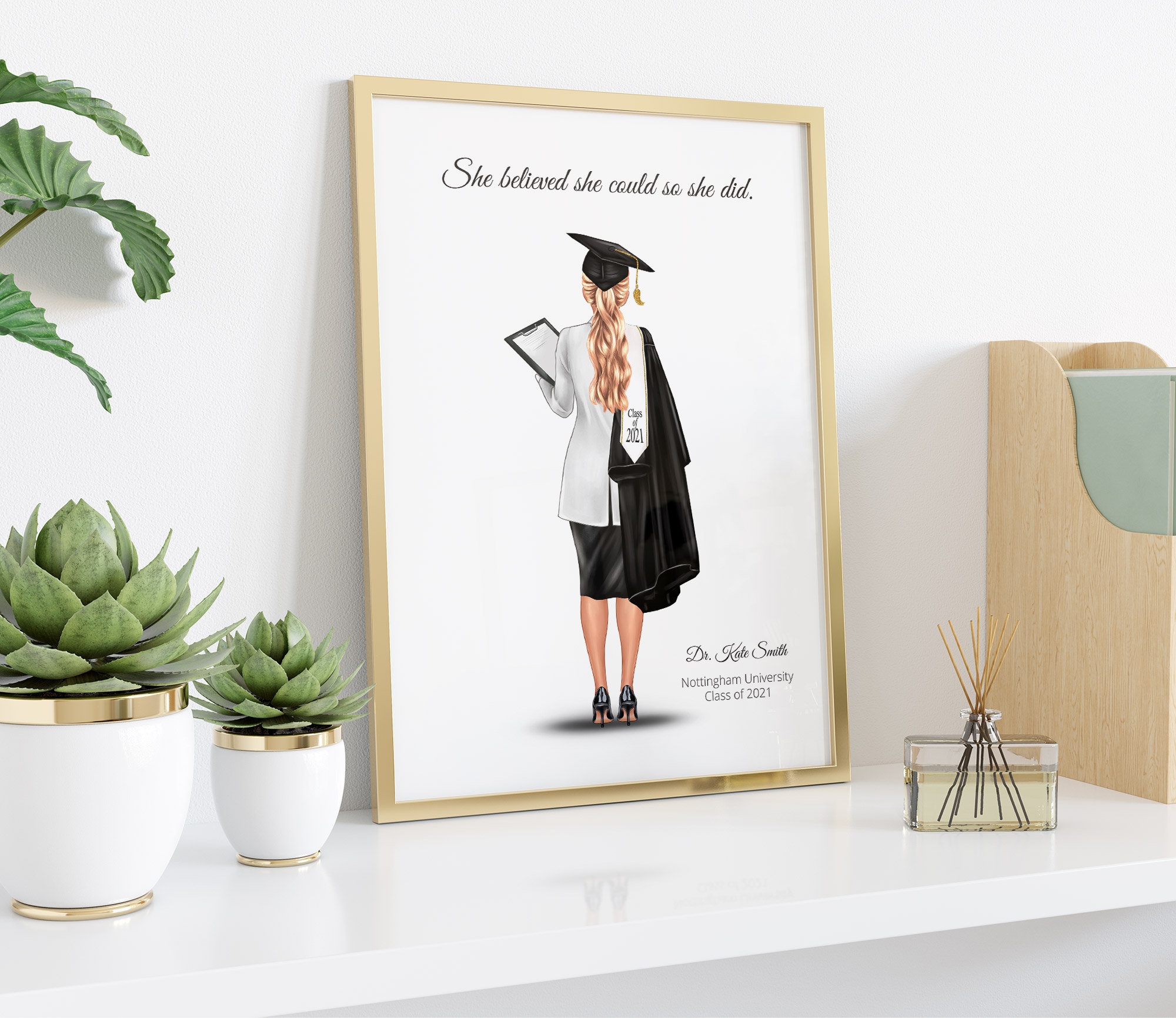 Doctor Graduation Gift, Graduation Doctor Print, Graduation Gift, Vet ...